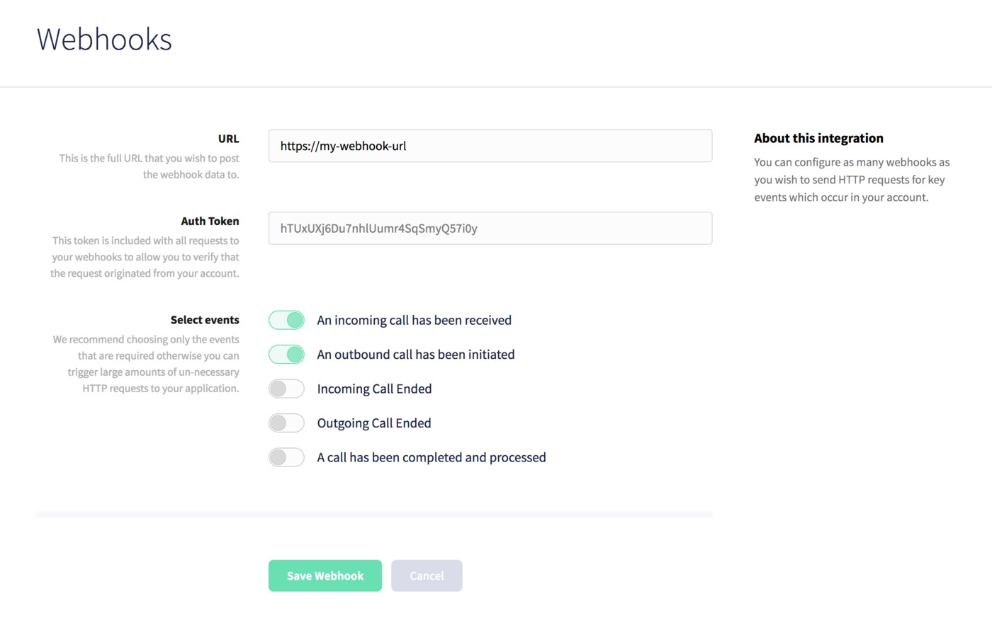 Adding a new webhook - Help and support - Dial 9 Adding a new webhook - Help and support - Dial 9