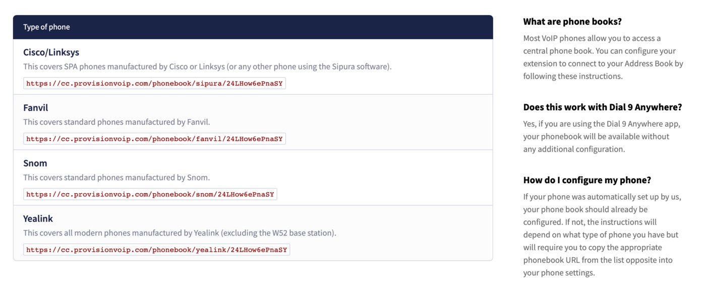 Setting up a remote phonebook on a Yealink phone - Help and support ...